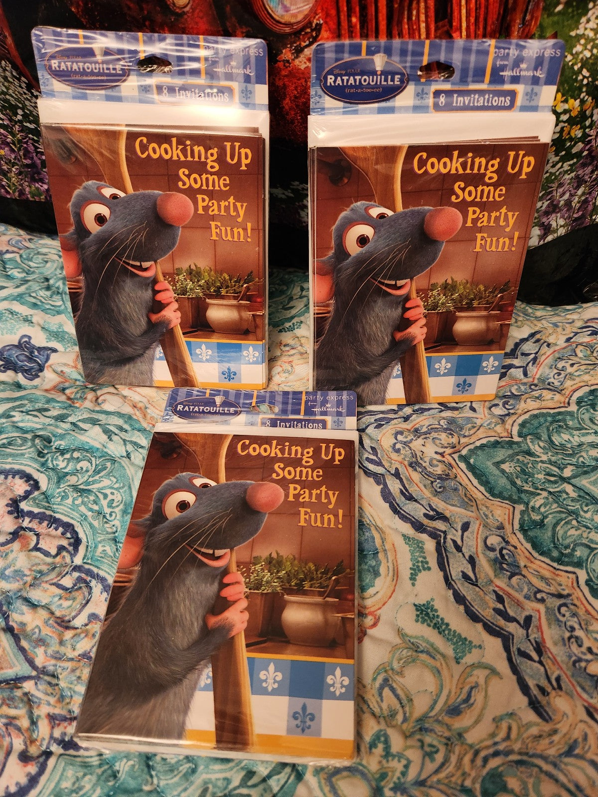 Ratatouille Disney New Old Stock Party Invitations 24 – Forever ...